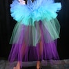 Custom Color Tulle Neck Collar Three Layer Neck Cuff Ruffle Ruff Clown ...