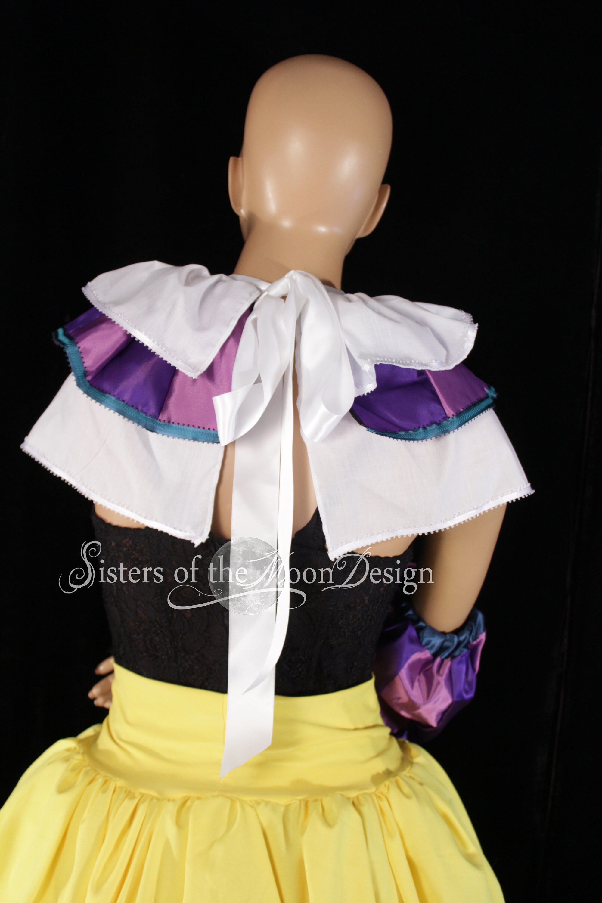 White Clown Neck Collar IT cosplay Costume Three layer neck - Etsy 日本