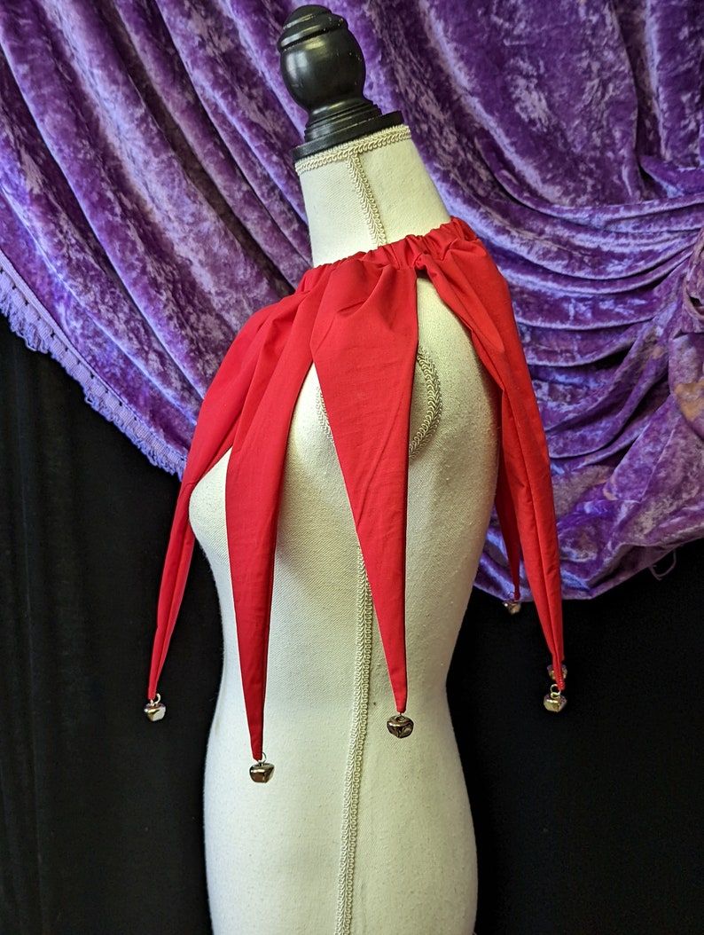 Custom Color Pointed Jingle Bell Clown Collar Jester Neck - Etsy