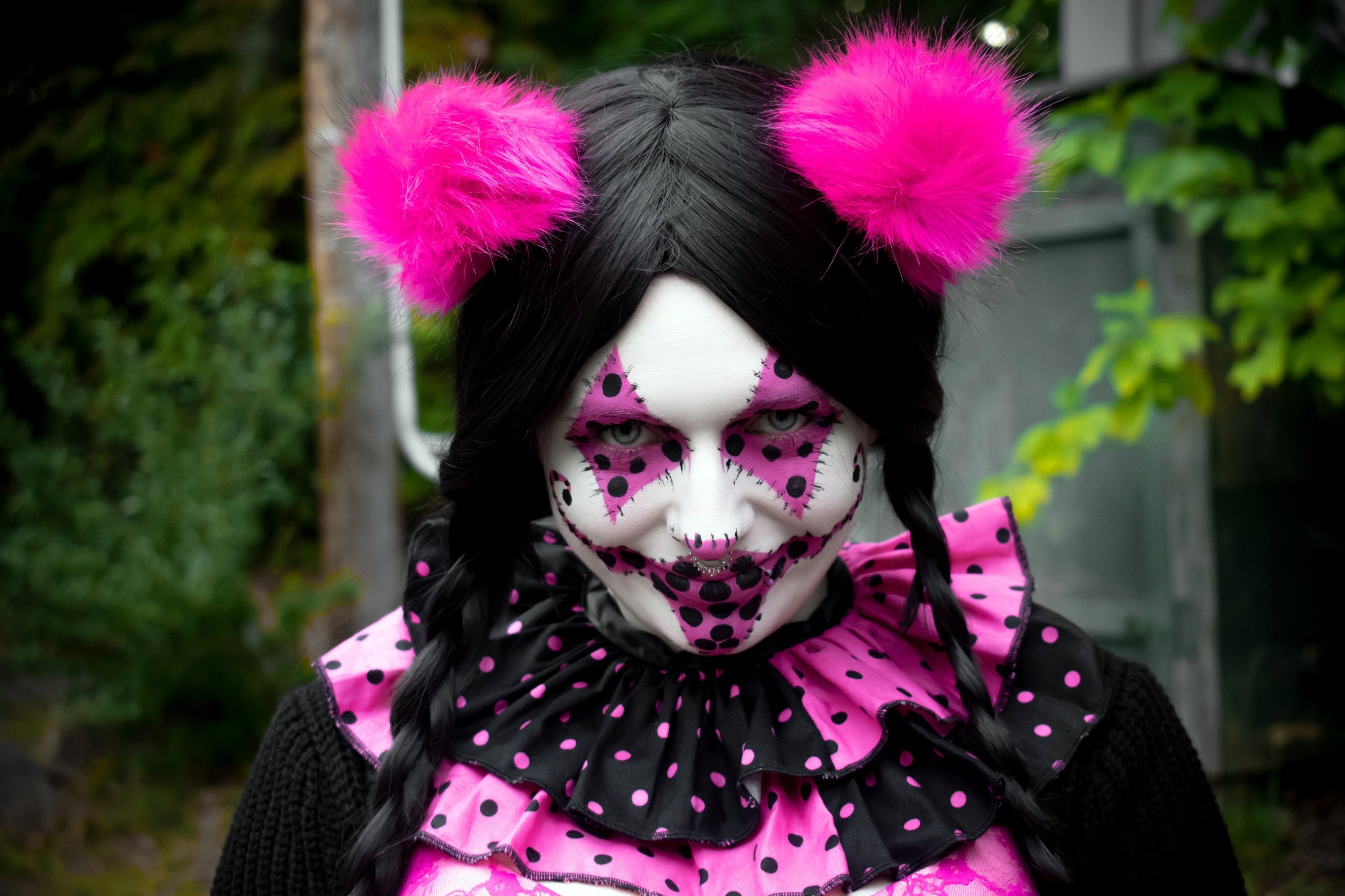 Harlequin Jester Makeup