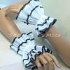 Primary Color Clown Ruffle Cuff Set Traditional Cotton Clowncore ...