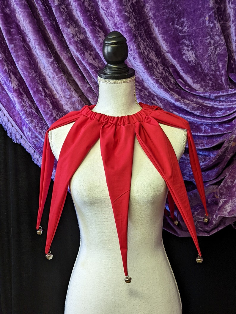 Custom Color Pointed Jingle Bell Clown Collar Jester Neck - Etsy