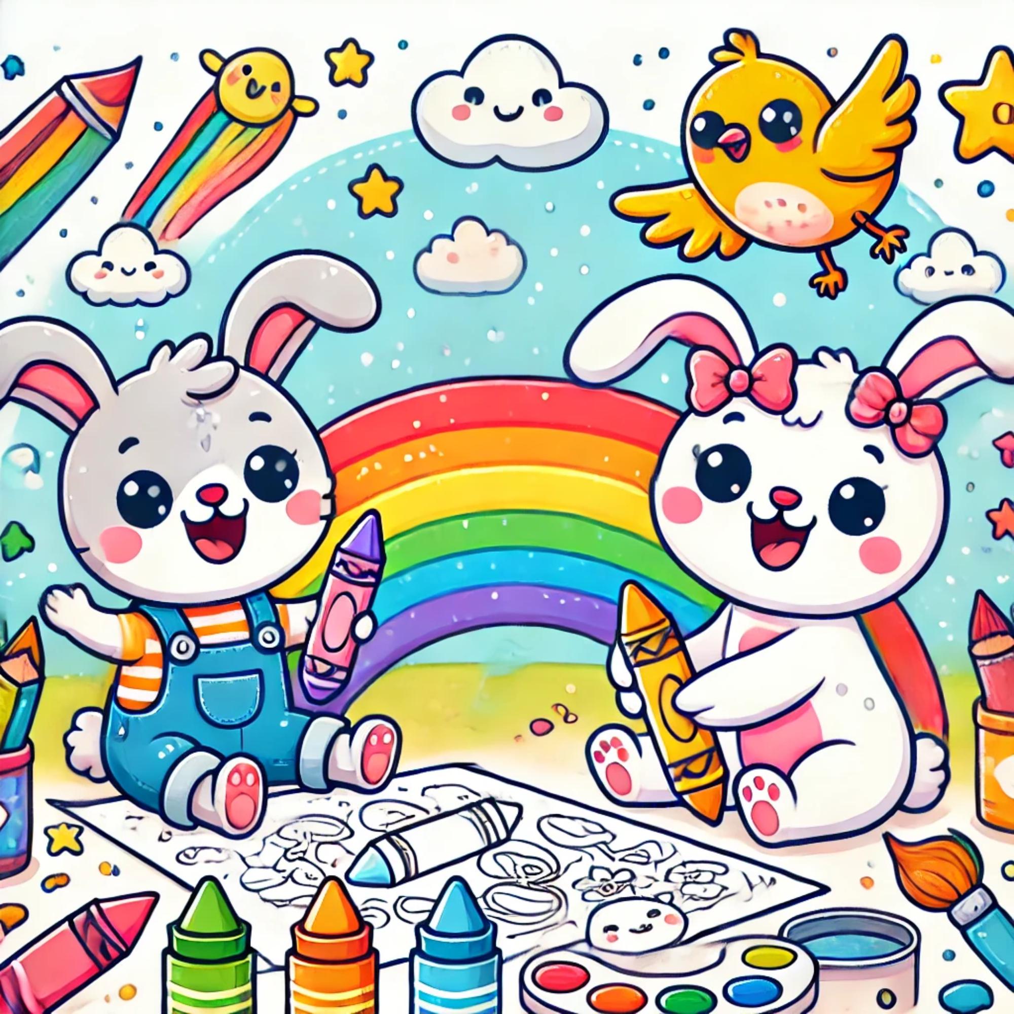 KIDS COLORING BOOK - Etsy