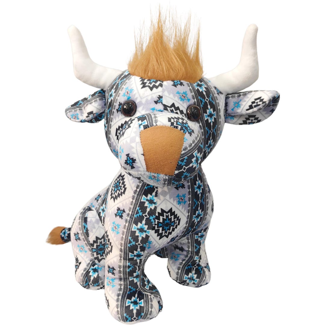 Aztec Highland Plush Toy - Farm Pals Collection - Etsy