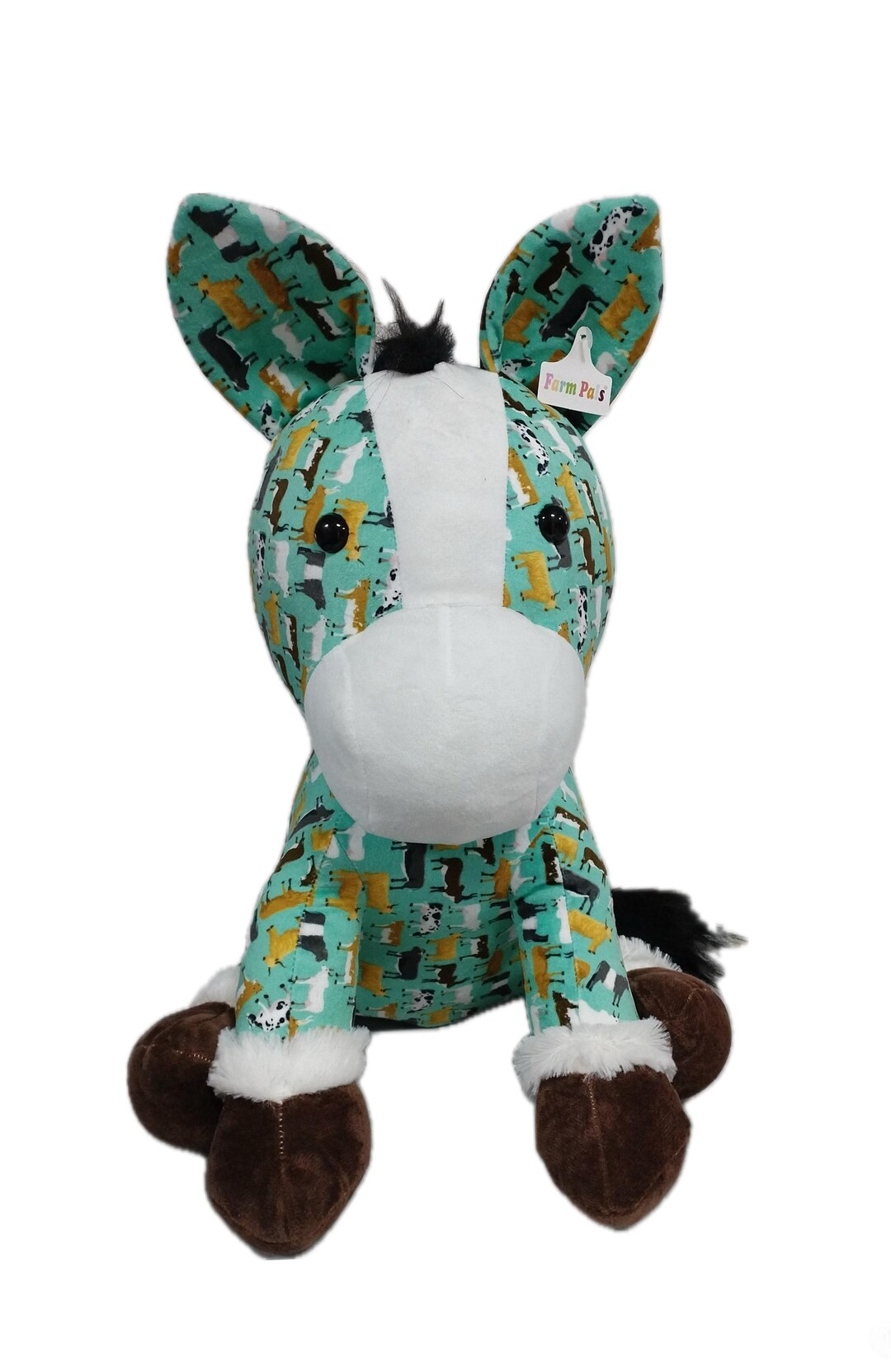 Farm Pal Plush Toy - Farm Horse - Etsy