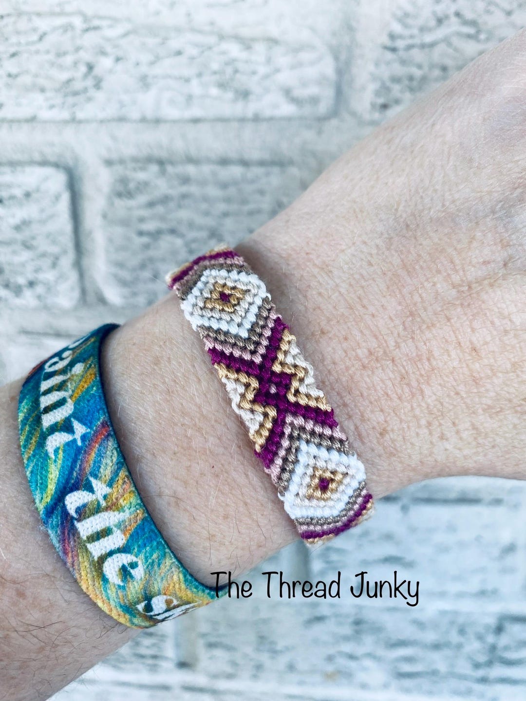 Earthbound Tribal Friendship Bracelet -ready to Ship- - Etsy