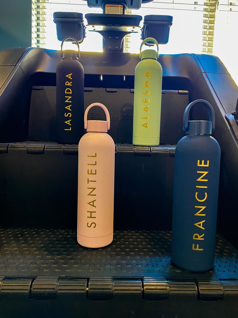 Stainless Steel Water Bottle for Gym Water Bottle for Her Gifts for Her ...