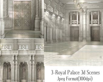 Castle palace | Etsy