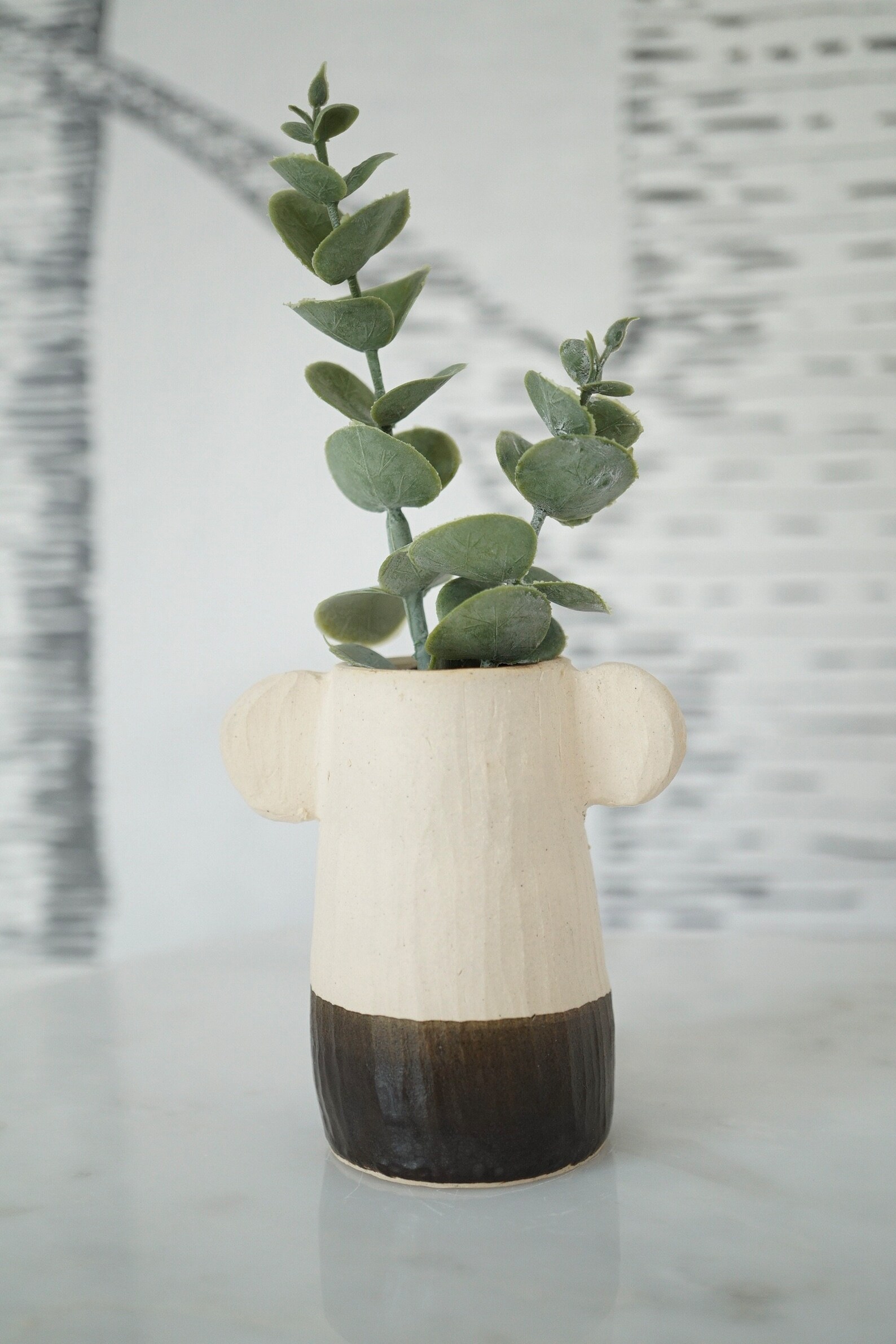 Mini Bear Vase With Glasses - Etsy