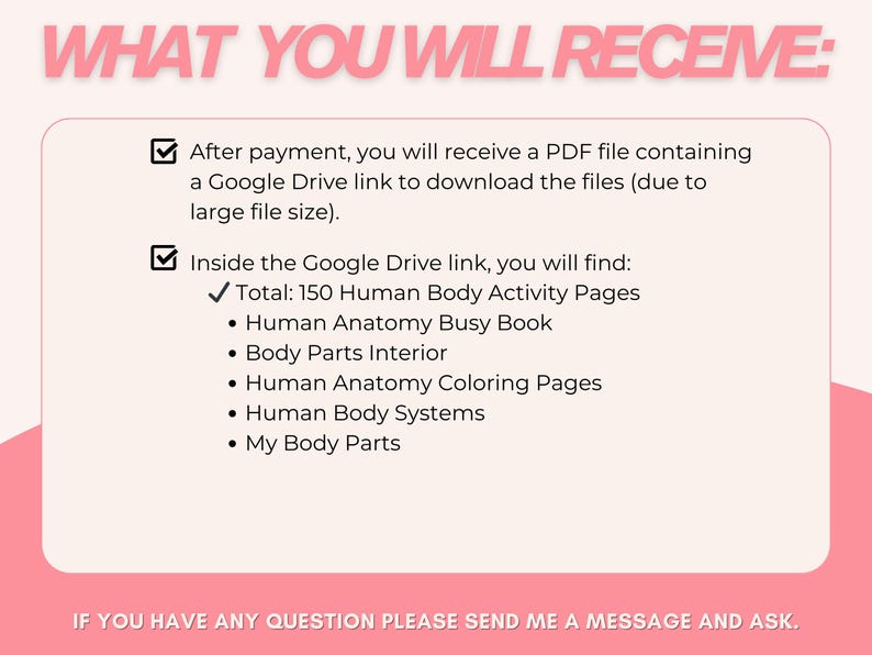 Human Body Anatomy Activity Sheets: Printable Science Worksheets (PDF ...