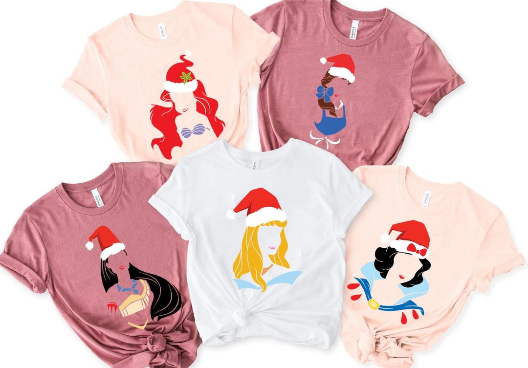 Princess Santa Christmas Png Download, Princesses Xmas Girls Squad ...