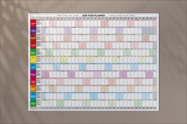 2026 Chakra Calendar | Monthly Rituals + Meditation Guide (digital ...