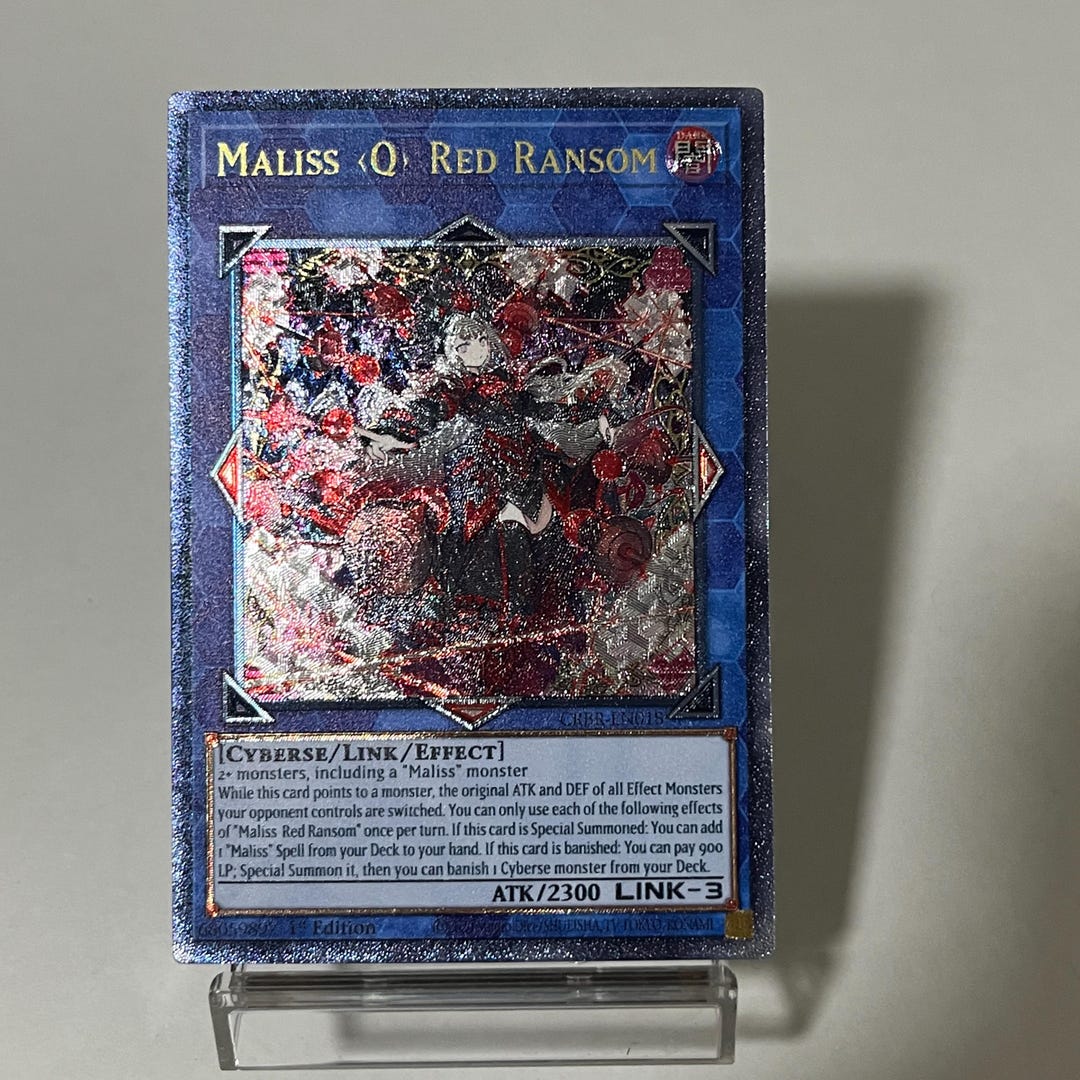 CUSTOM Maliss Q Red Ransom UTR English DIY Fan-made - Etsy