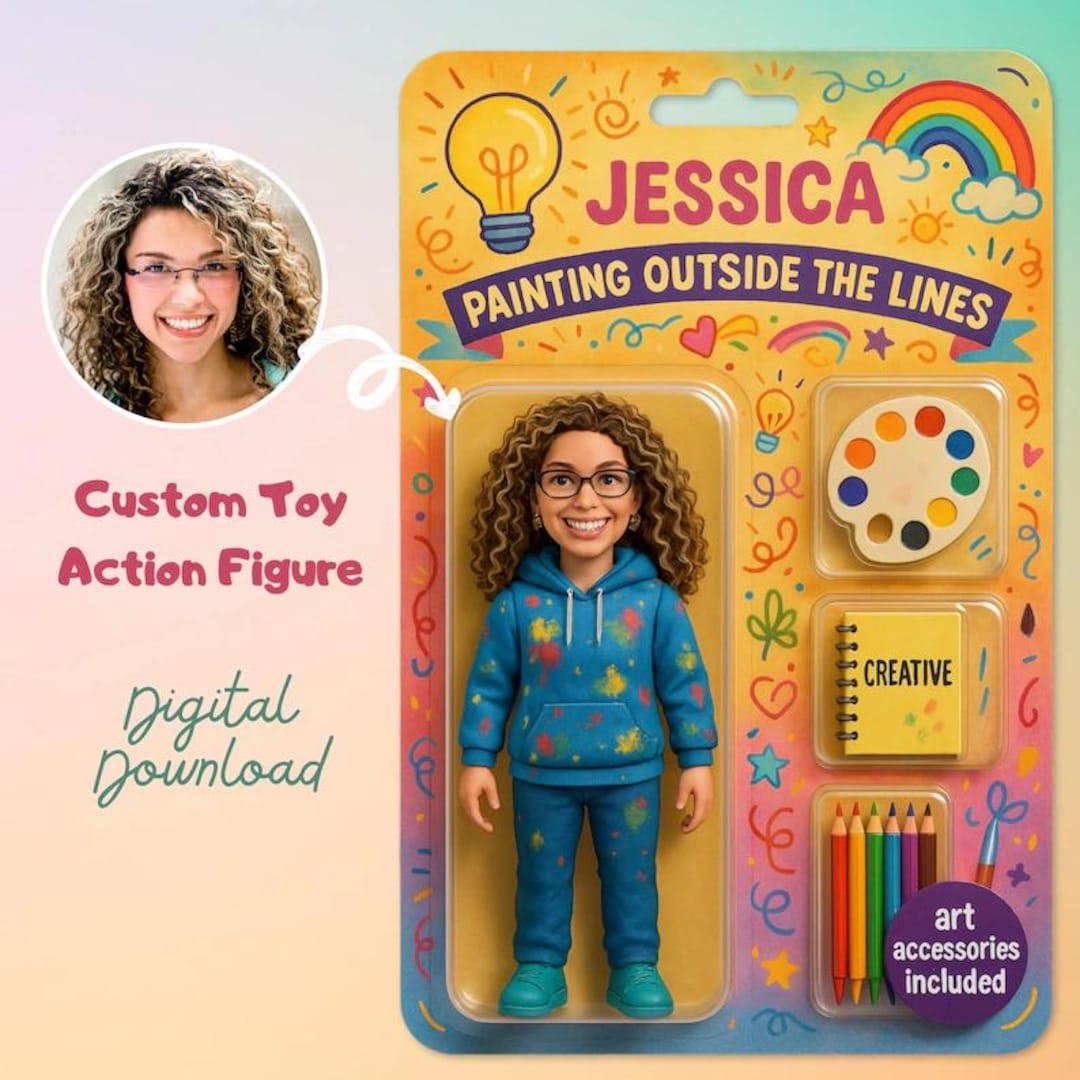 Custom Action Figure, Handmade Customized Figurine Perfect Birthday ...