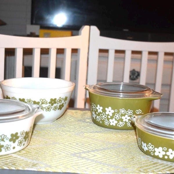 Pyrex Golden Tulip - Etsy
