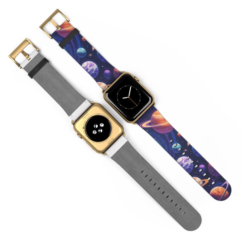 Cosmic Galaxy Watch Band, Planetary Space Strap, Astronaut Gift ...