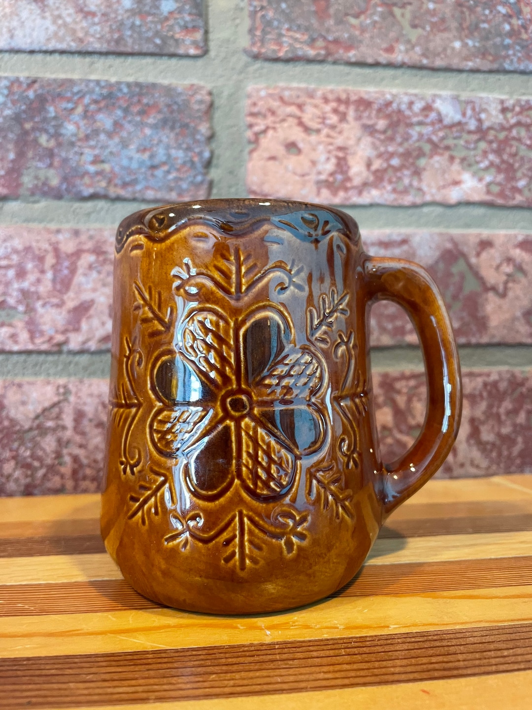 Vintage Maruta Pottery Mug - Etsy