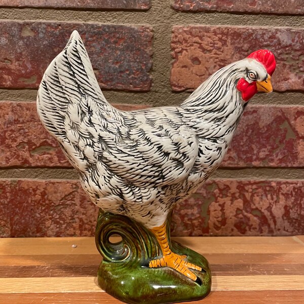 Ceramic Chicken - Etsy