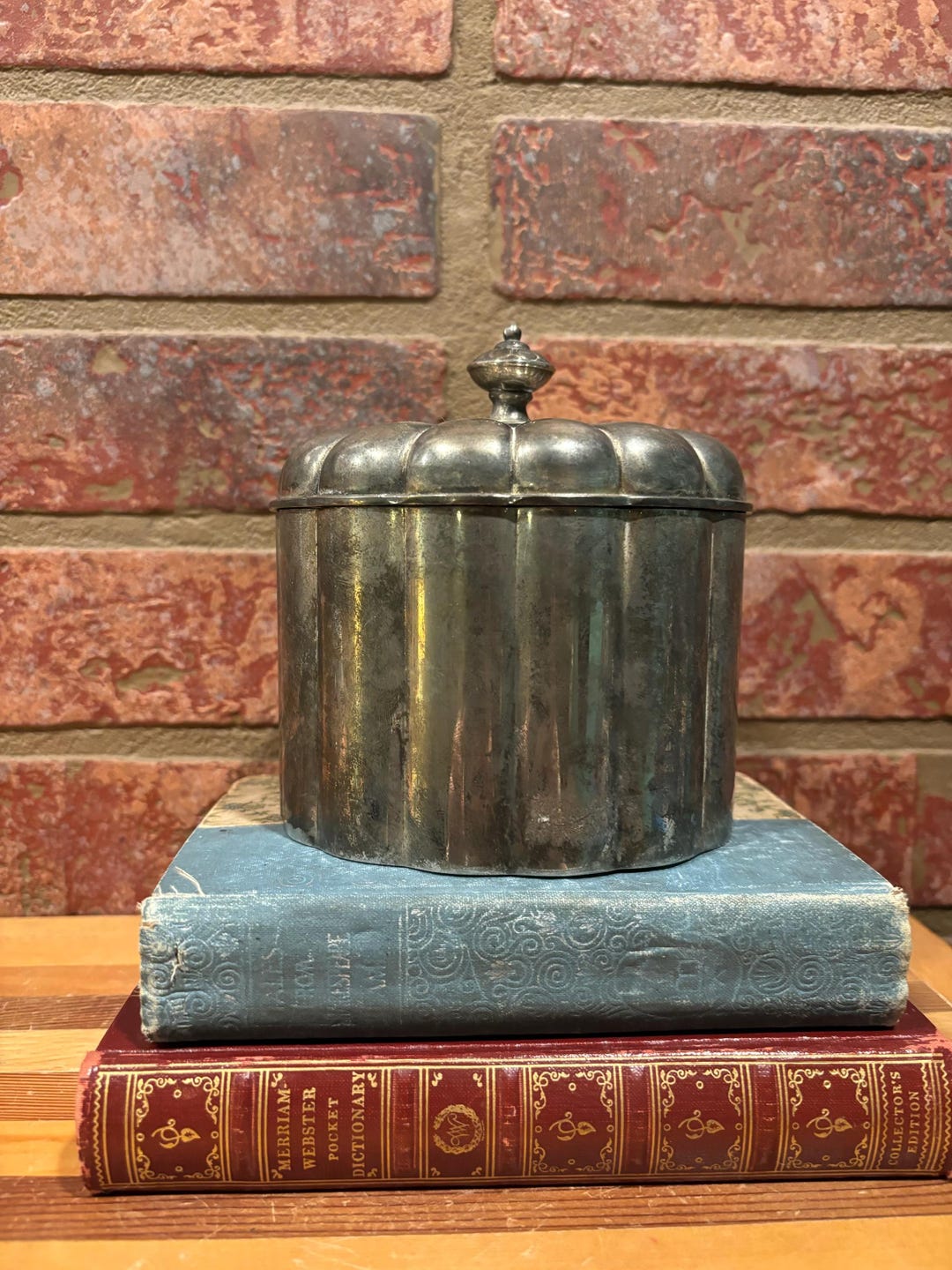 Vintage Silver Box With Red Velvet Lining and Lid FREE SHIPPING - Etsy