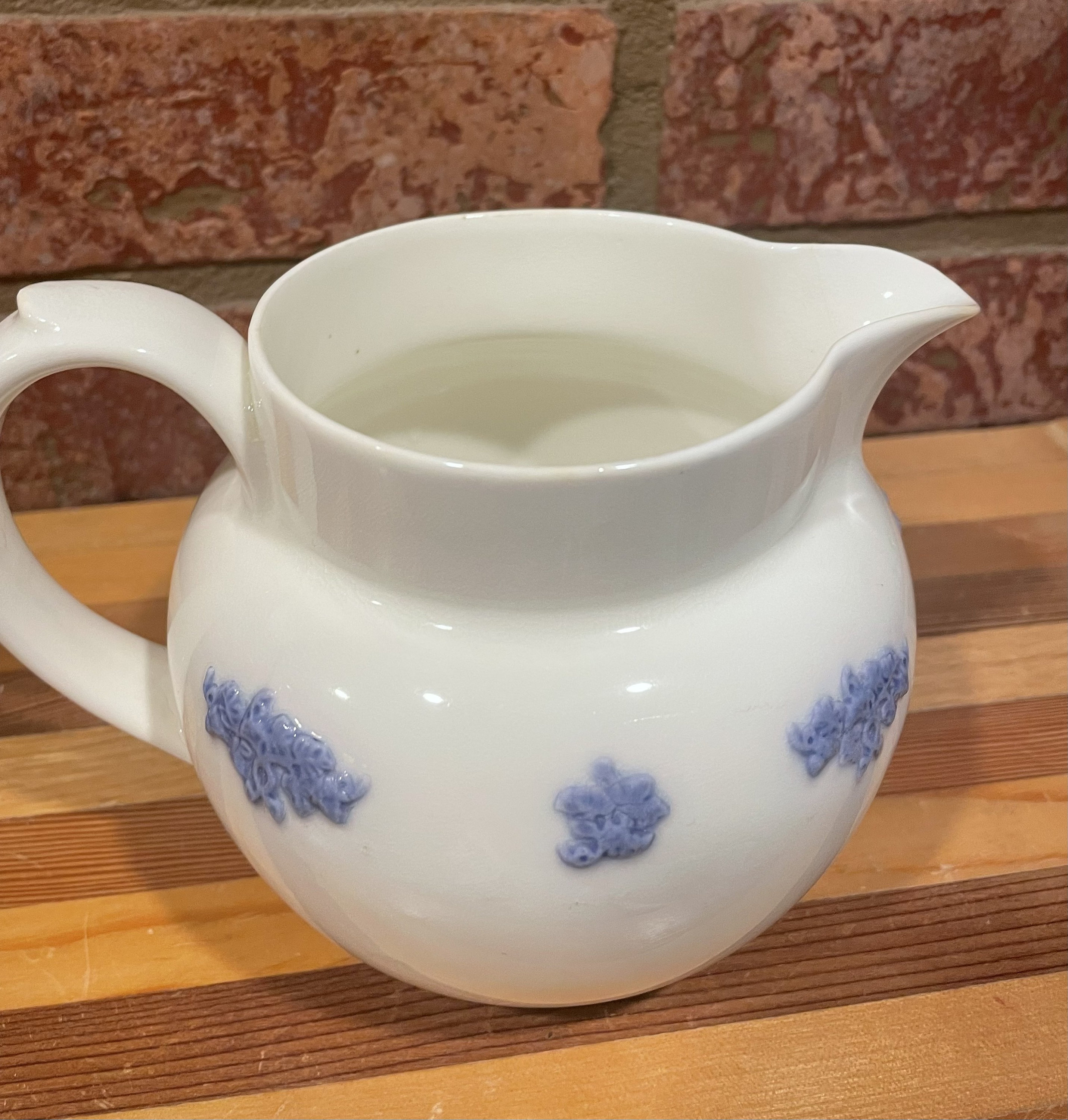 Vintage Adderley Bone China Chelsea Blue Pitcher - Etsy