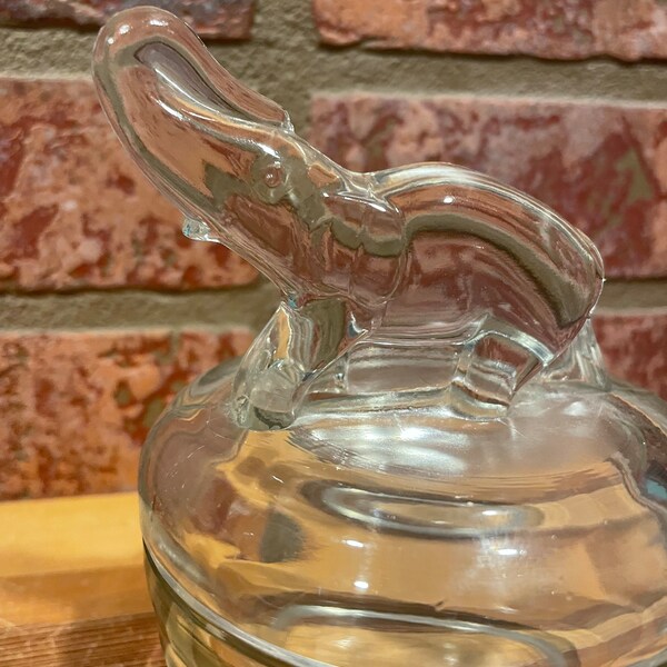 Vintage Powder Jar - Etsy