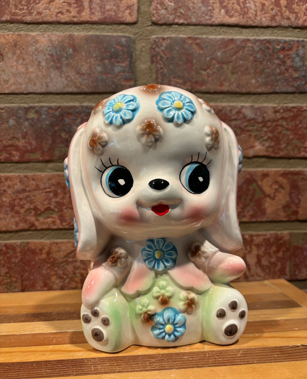ARDCO Vintage Puppy Planter Vintage Ardco Planter Nursery Decor FREE ...