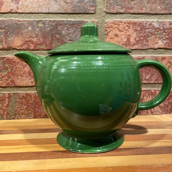 Green Teapot - Etsy
