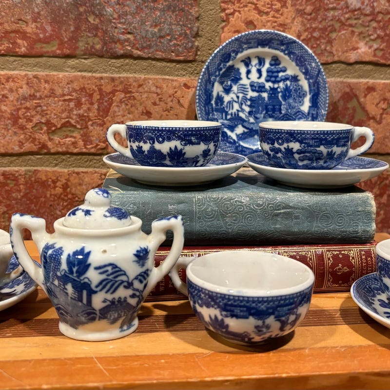 Blue Willow Dishes - Etsy