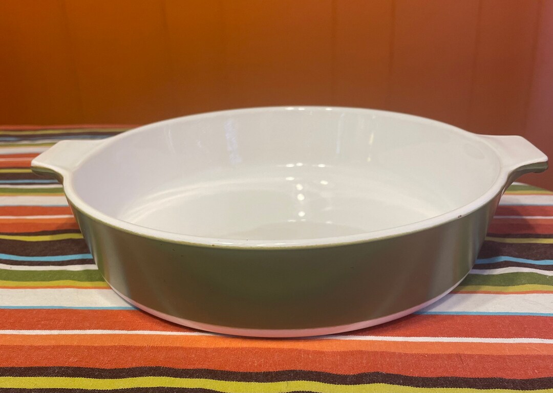 Vintage Green Corningware Skillet- No Lid - Etsy