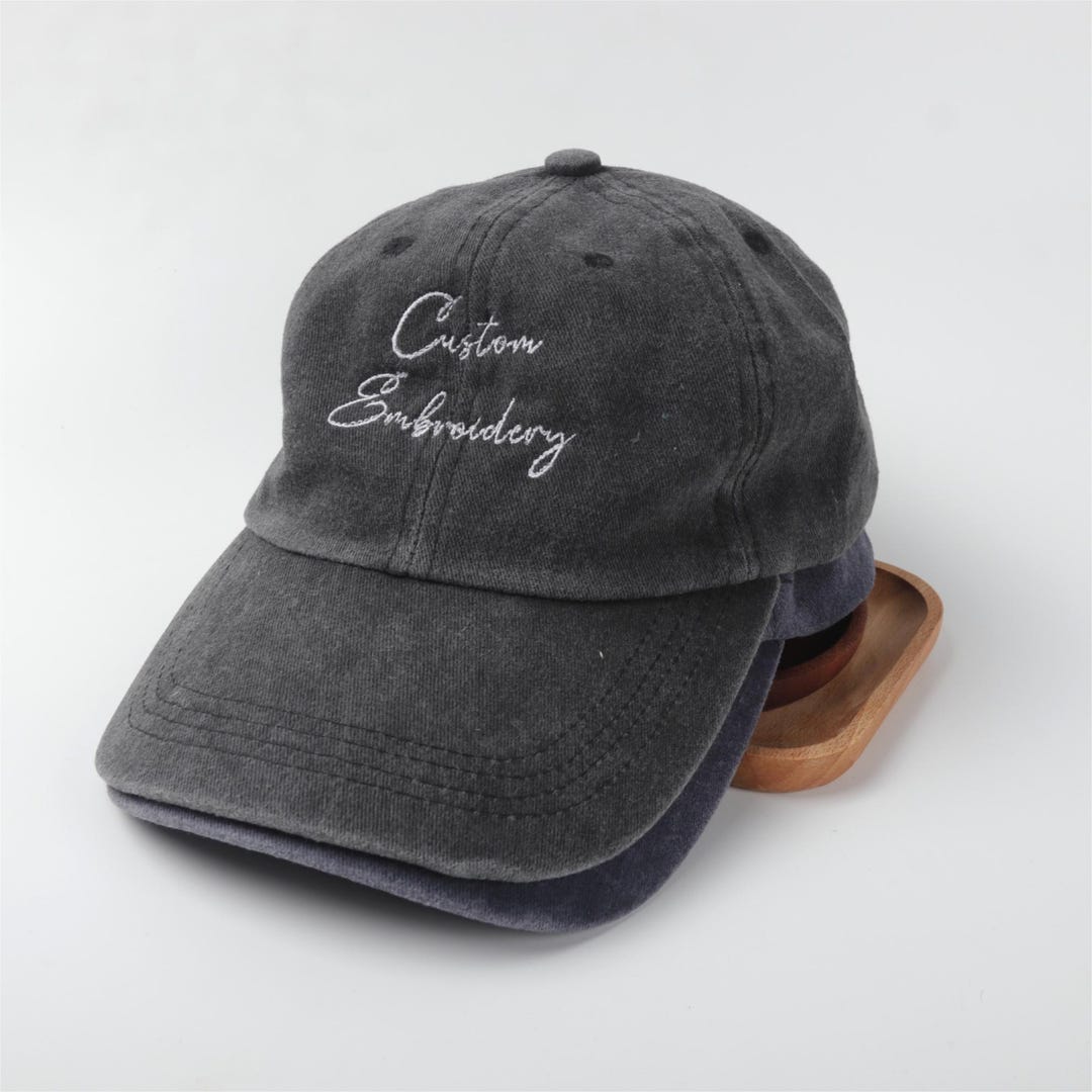 Custom Hats-personalized Embroidery-embroidered Hats-embroidered Name ...