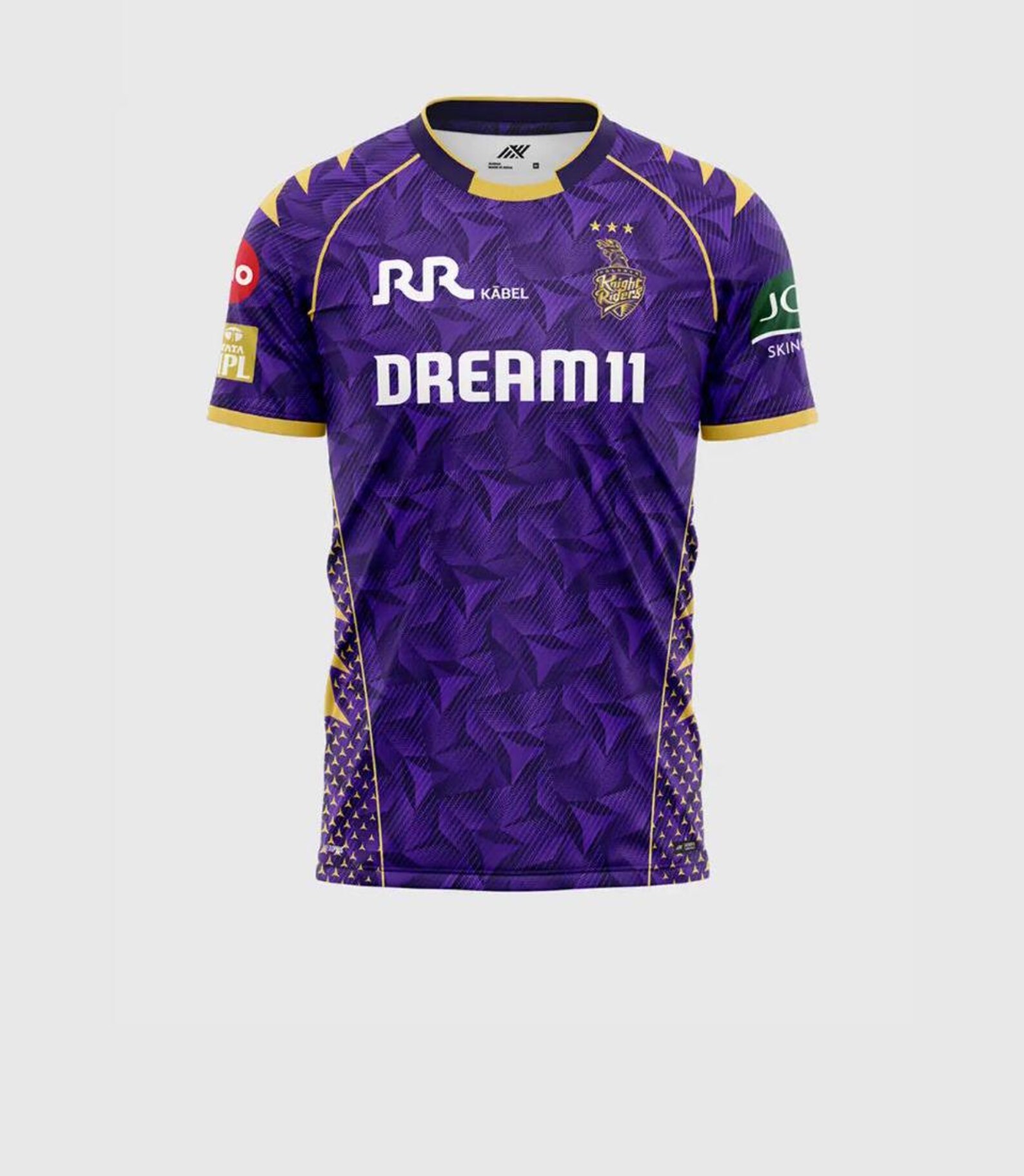 New Kolkata Knight Rider KKR IPL Cricket Fan Jersey 2025 for Men's ...
