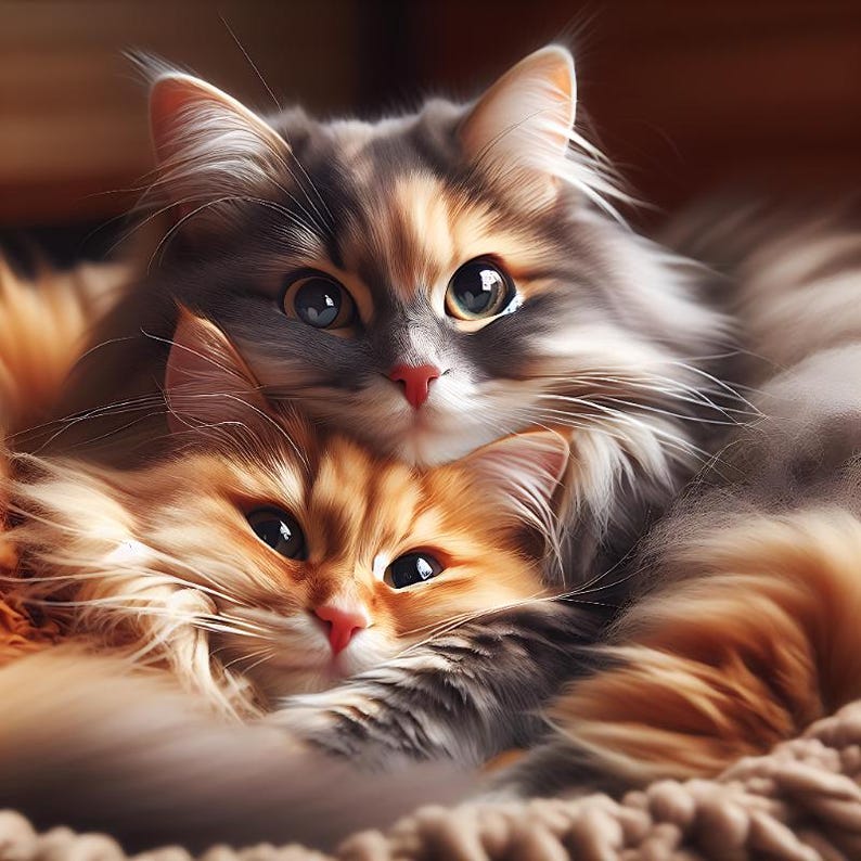Home Decor for Cat Lovers, Cat Posters, Feline Wall Art, Cat Themed ...
