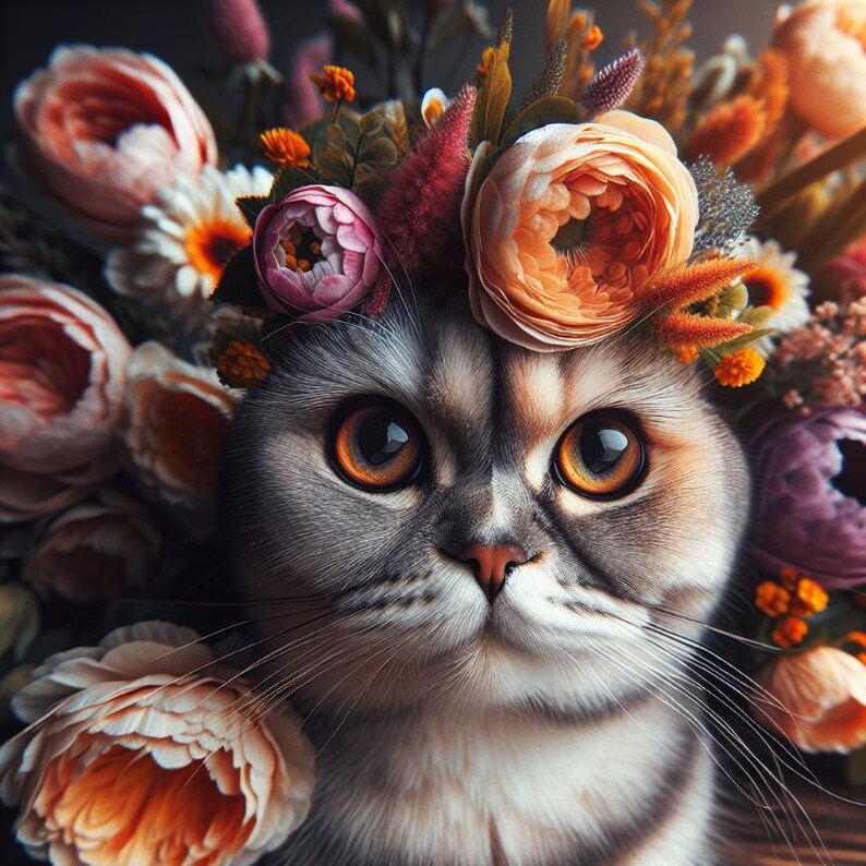 Home Decor for Cat Lovers, Cat Posters, Feline Wall Art, Cat Themed ...