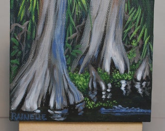 Florida Swamp Painting | Etsy