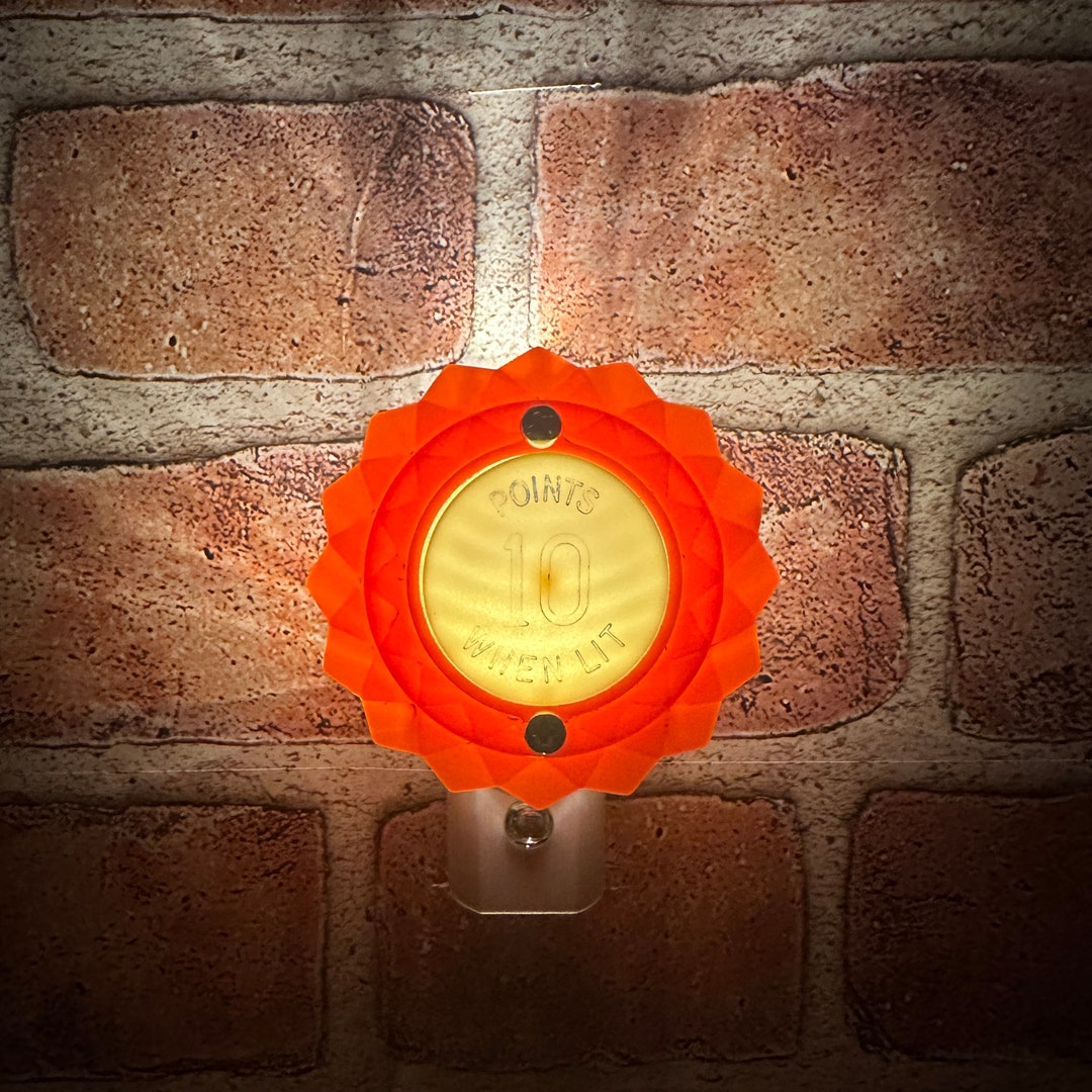 10 Points When Lit Pinball Pop Bumper Night Light - Etsy