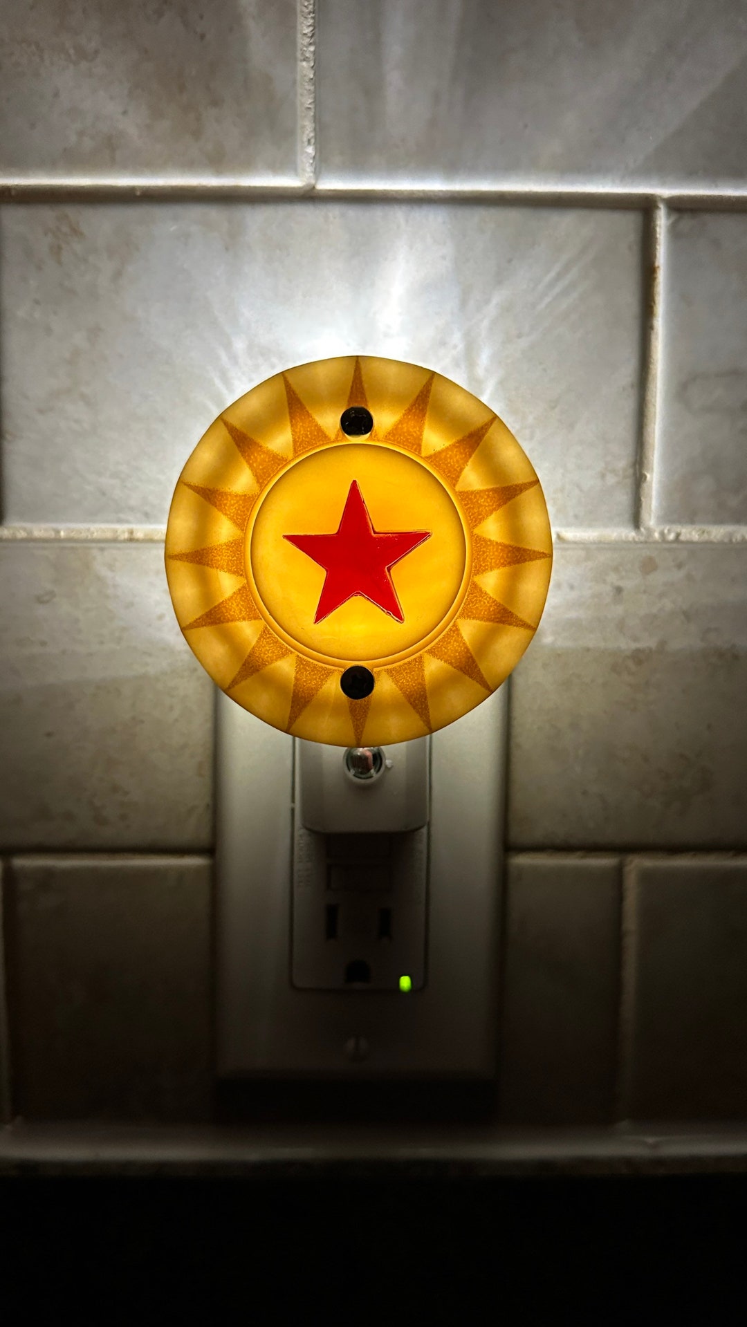 Star Pinball Pop Bumper Night Light - Etsy