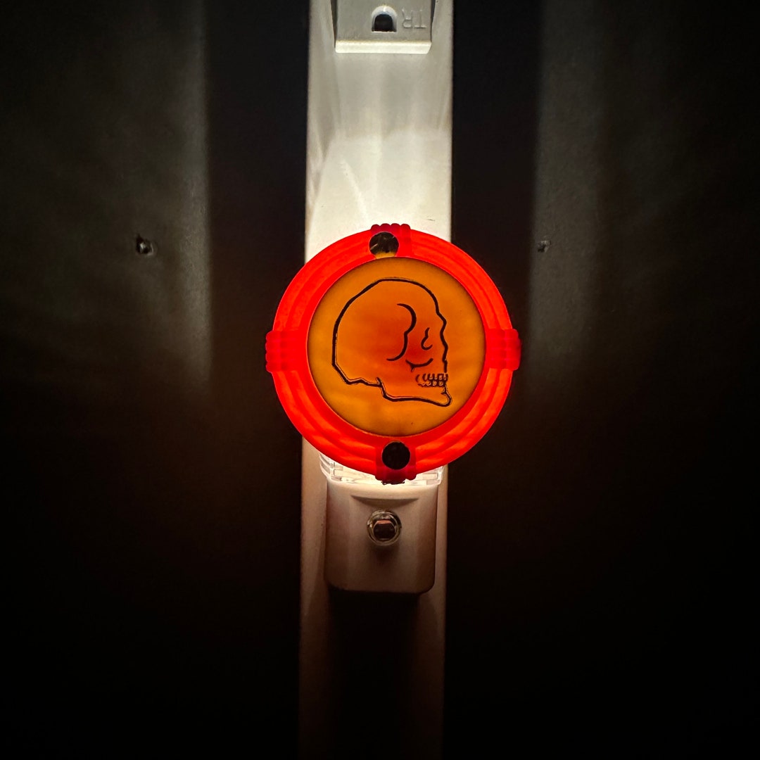 Dracula’s Skull Pinball Pop Bumper Night Light - Etsy