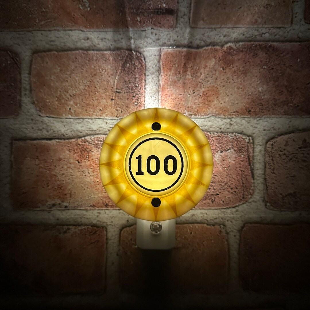 100 Points When Lit Pinball Pop Bumper Night Light - Etsy