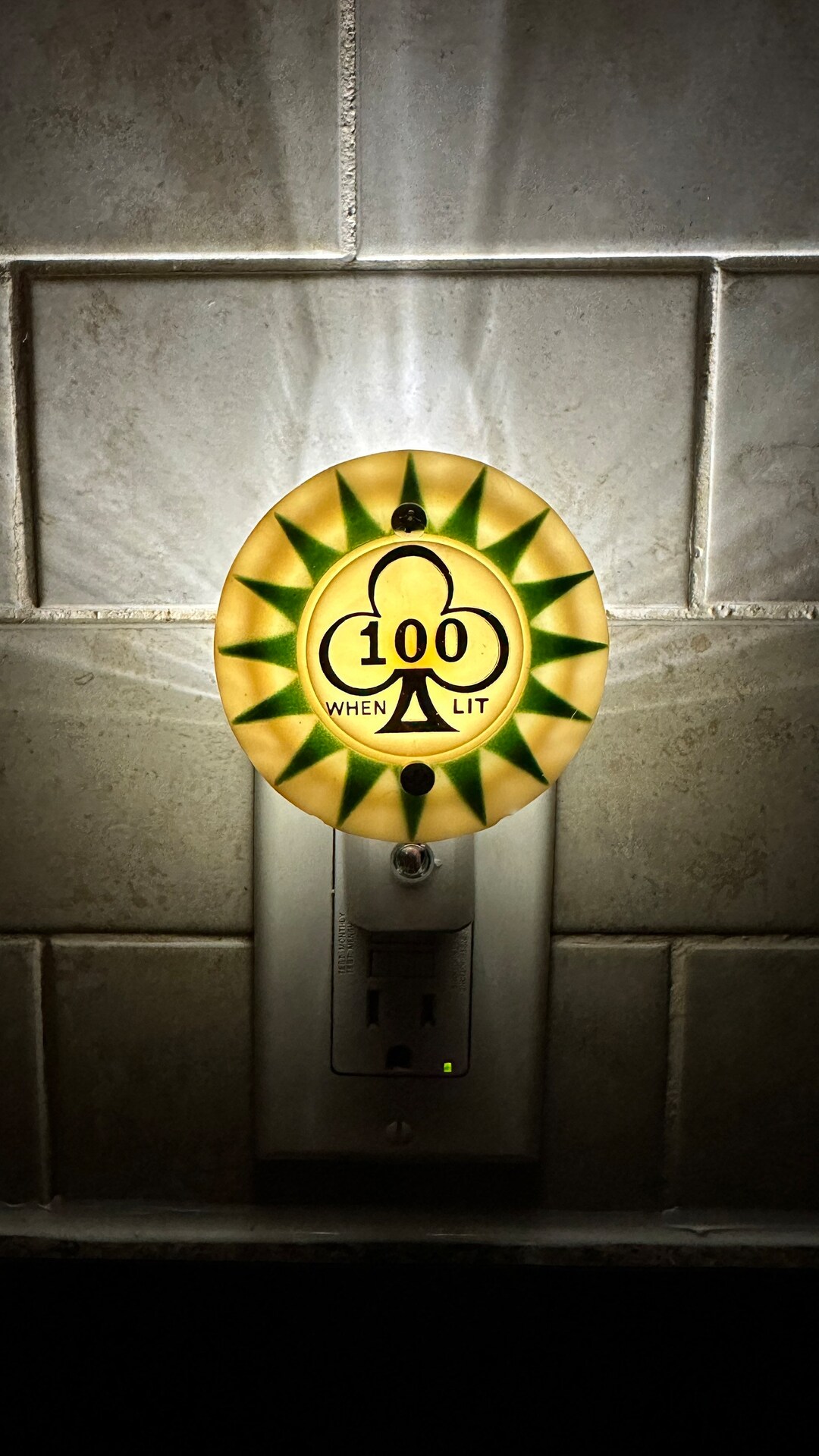 100 Points When Lit Pinball Pop Bumper Night Light - Etsy