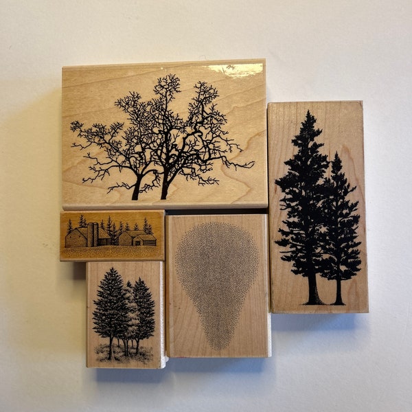 Stampscapes Rubber Stamps - Etsy