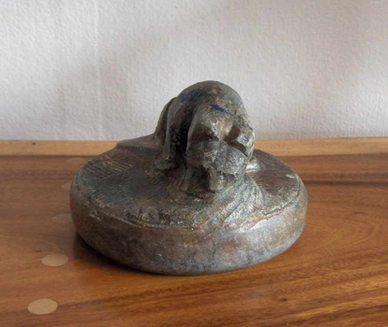 Antique Folk Art Hand Carved Granite / Stone Beaver Spirit Totem - Etsy