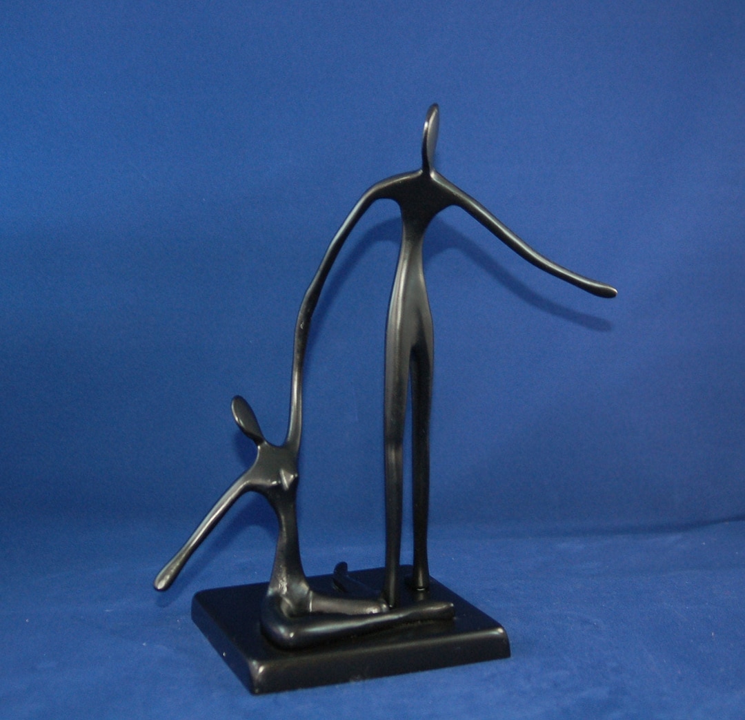 Bodrul Khalique Bronze Ballet Dancing Pair Sculpture Designed by Bodrul ...