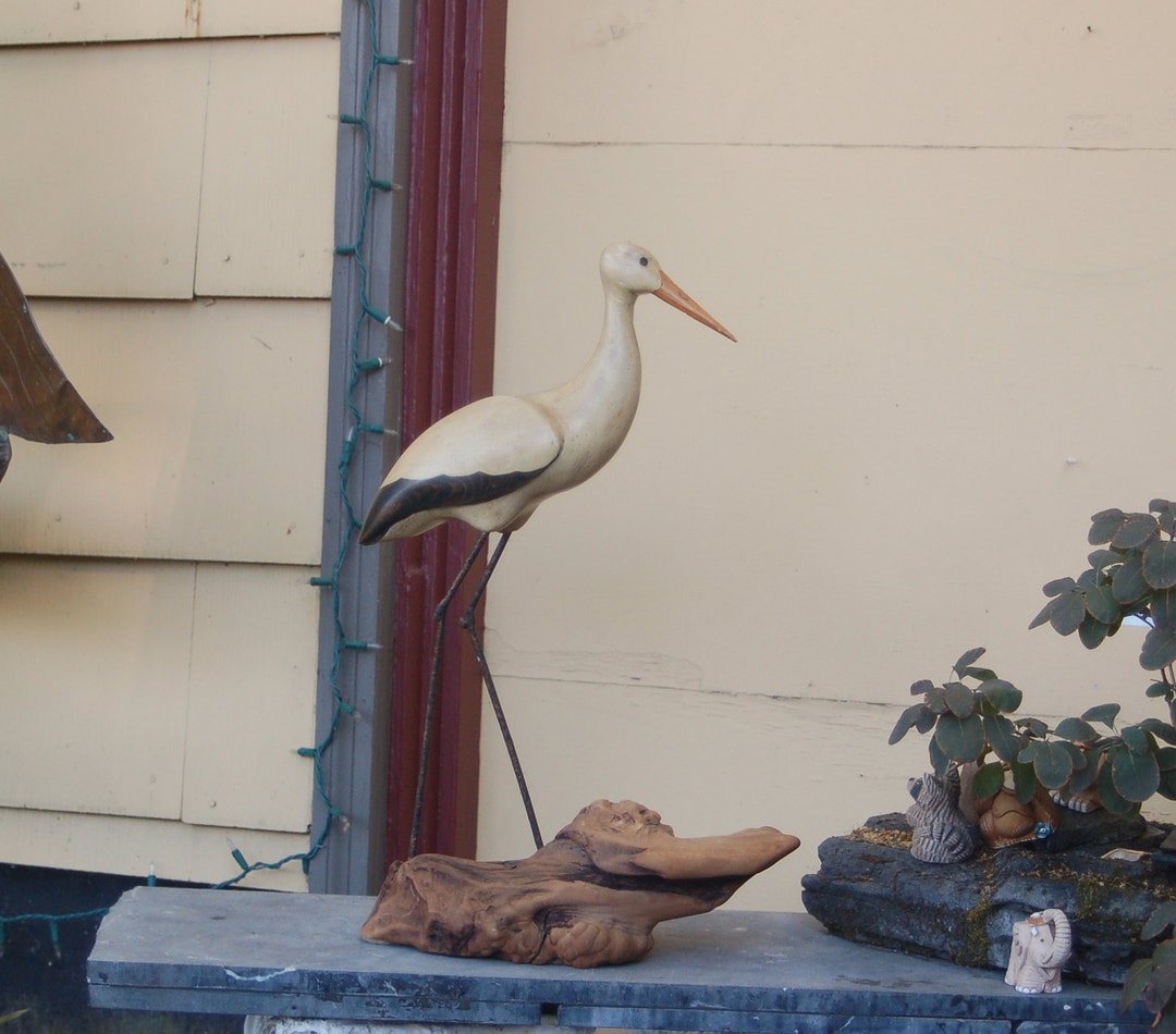 Jack Francis, American (20th Century) Vintage 24" Tall Hand Carved Wood ...