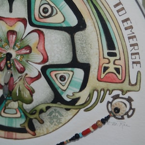 Maggie Roe Original ~ M. M. Roe Native American Inspired Watercolor W ...