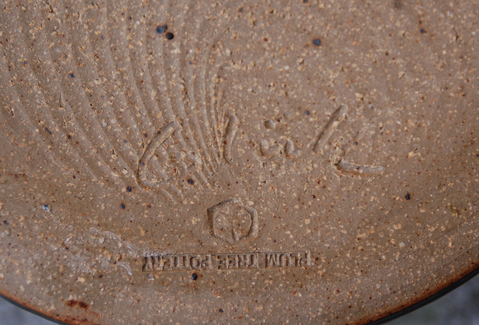 Lovely John Glick Plum Tree Pottery Lidded Stoneware Studio | Etsy