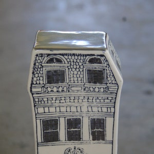 HTF Molly Hatch Anthropologie Rare Town, City, Village Tall Square ...