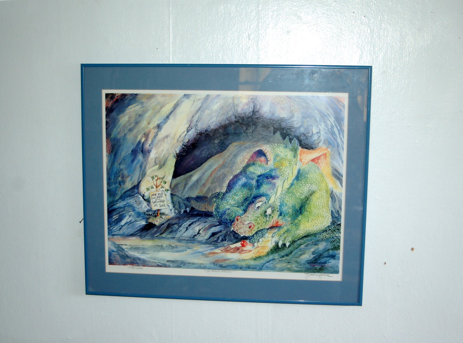 Ron Rodecker 1988 Pencil Signed Limited Edition Dragon Tales | Etsy