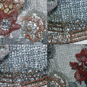 Beautiful Early Abstract Crocheted Wire Work by Portland Oregon Artist ...