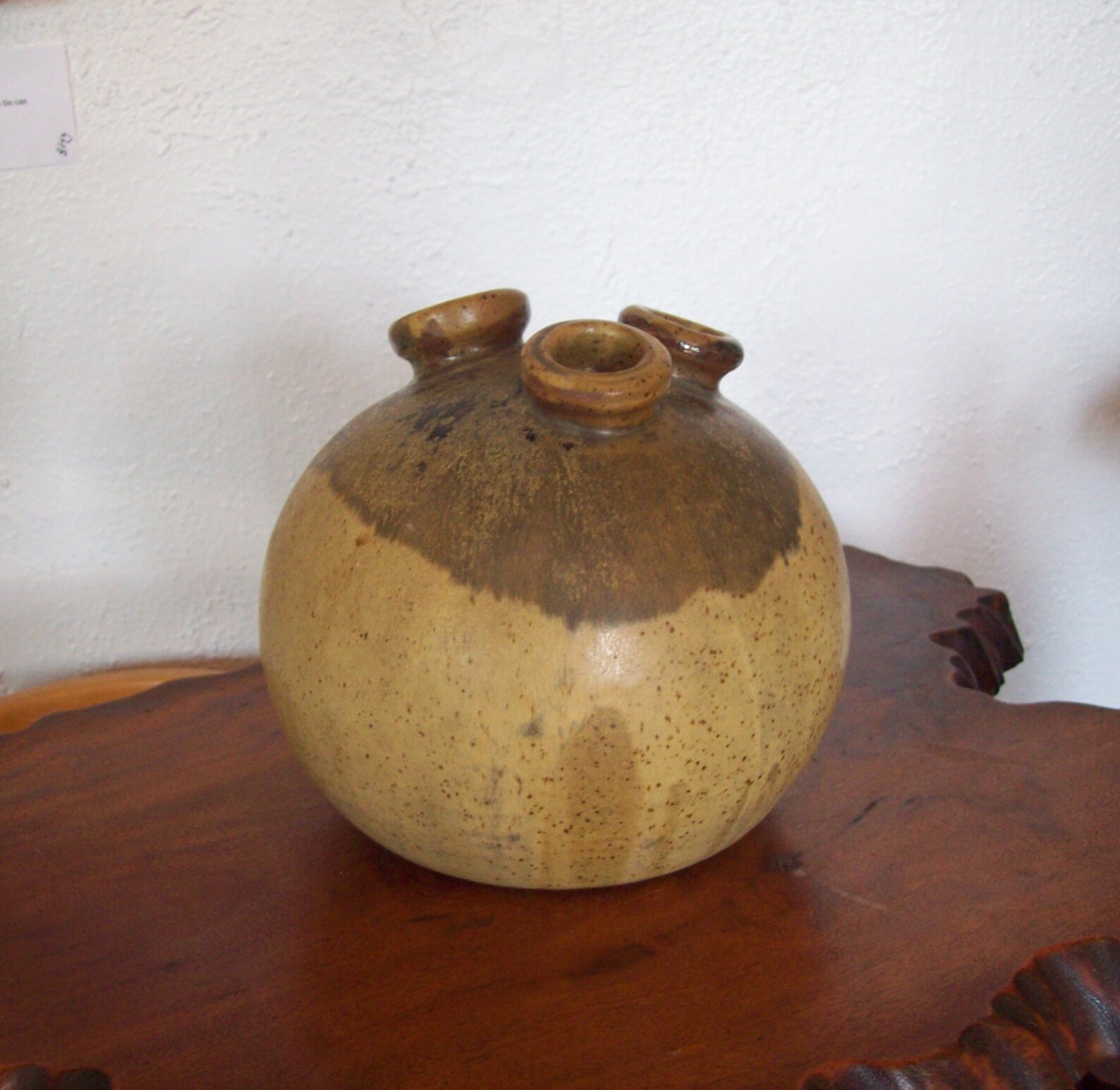 Sculptural Multi-spouted Weed Pot With Variegated Drip Glaze | Etsy