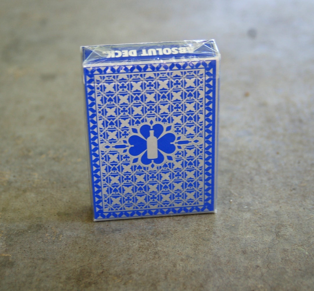 Original NIB Absolut Vodka Promotional Playing Cards Deck, 10 Drink ...